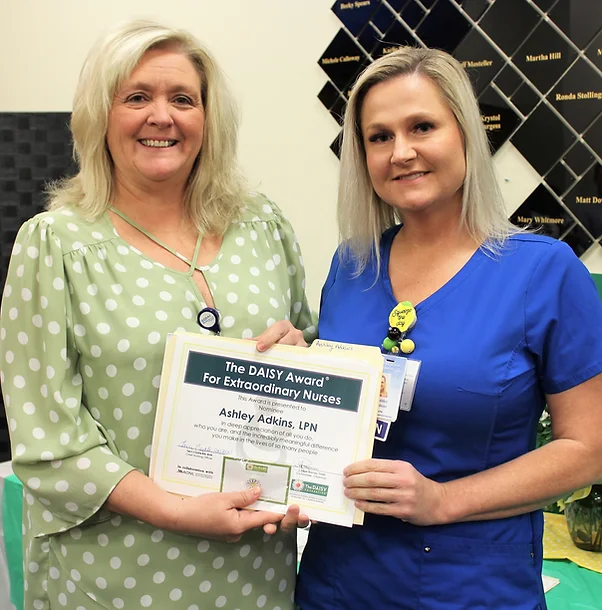 Ashley Adkins, LPN - DAISY AWARD - Boone Memorial Health