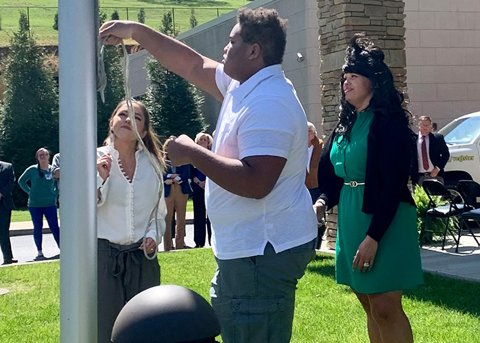 Boone Memorial Health Holds Flag Raising Ceremony to Celebrate National Donate Life Month ...